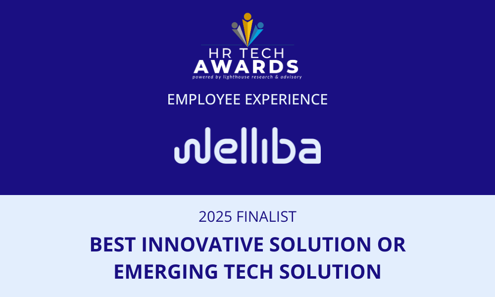 Welliba Named Finalist in the 2025 HR Tech Awards for Innovation in Employee Experience